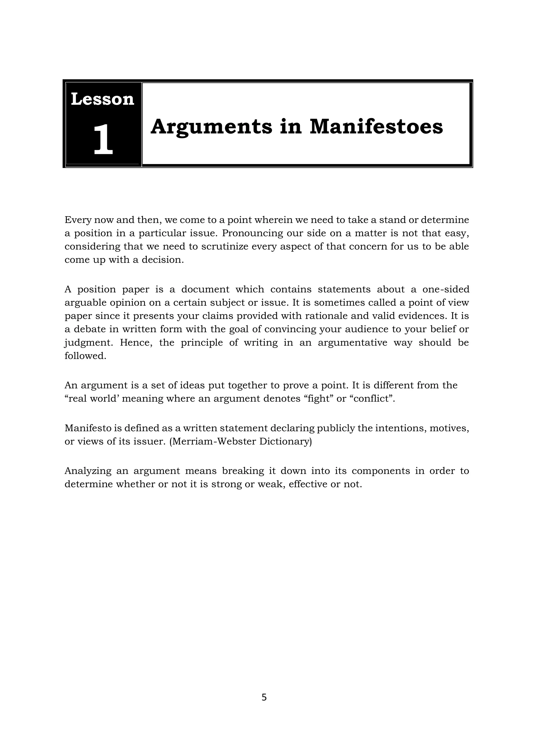 EAPP Quarter 2 – Module 1 Arguments in Manifestoes.pdf