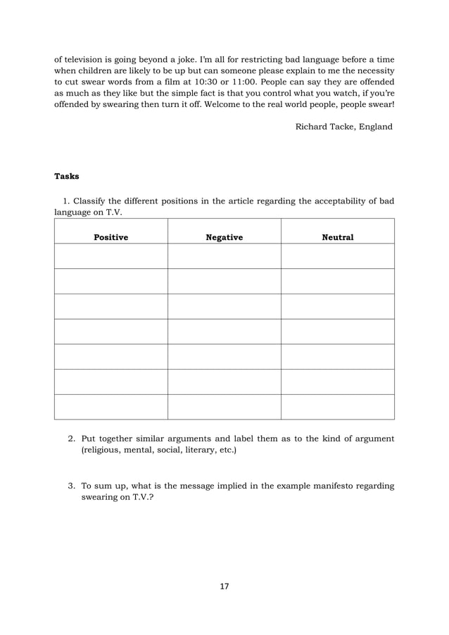 EAPP Quarter 2 – Module 1 Arguments in Manifestoes.pdf | Primary ...