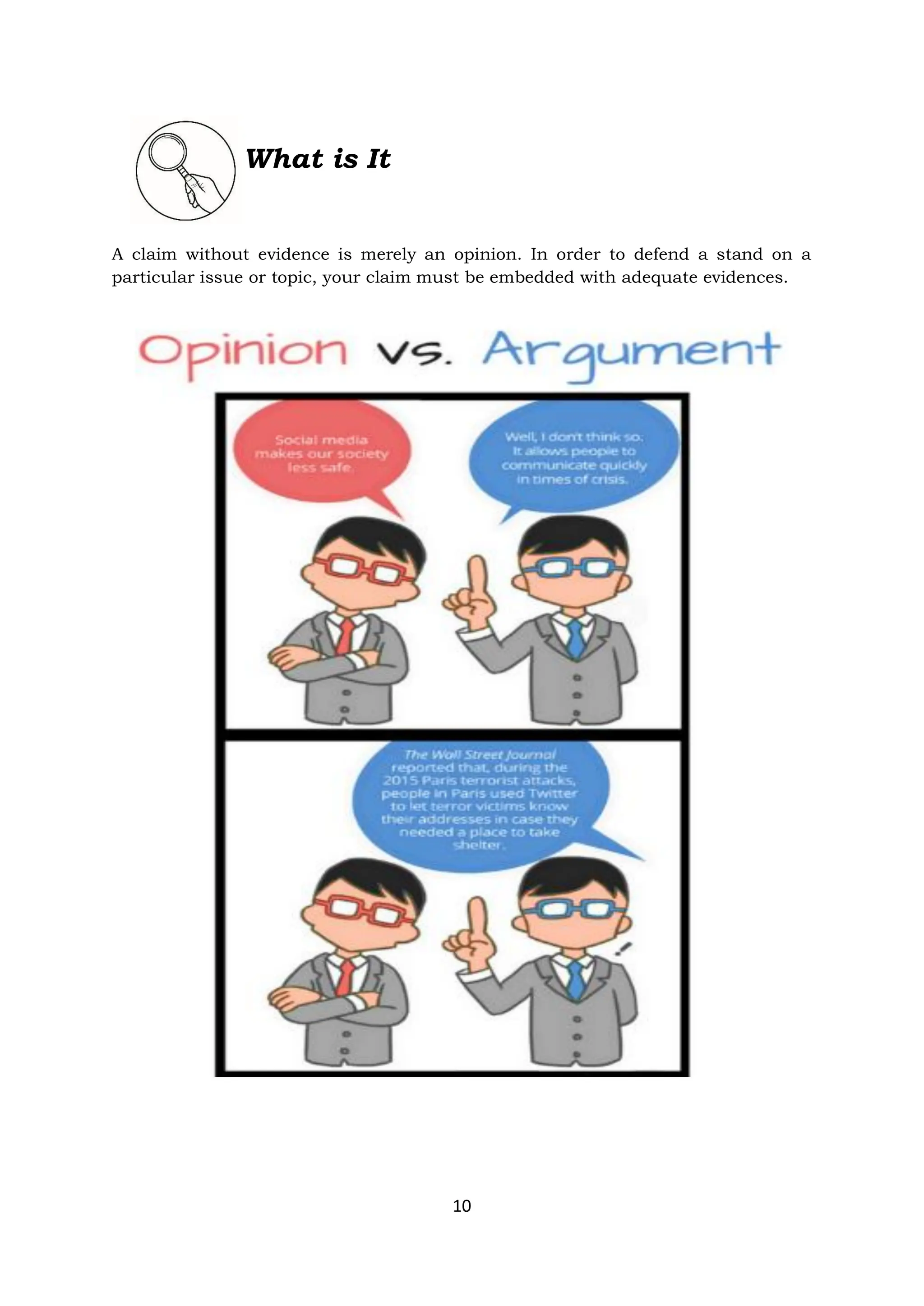 EAPP Quarter 2 – Module 2 Stand on Issues Supported by Factual ...