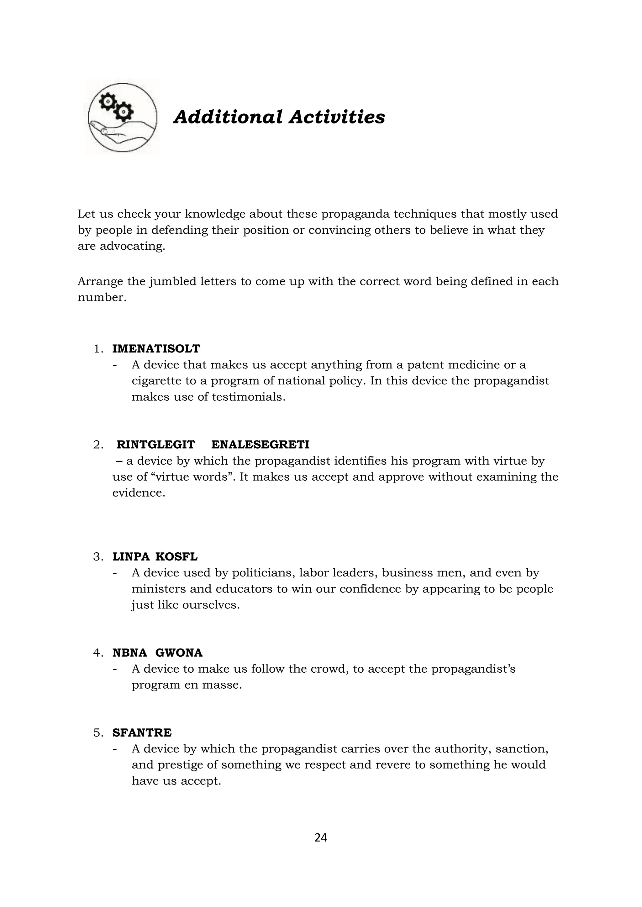 EAPP Quarter 2 – Module 2 Stand on Issues Supported by Factual ...