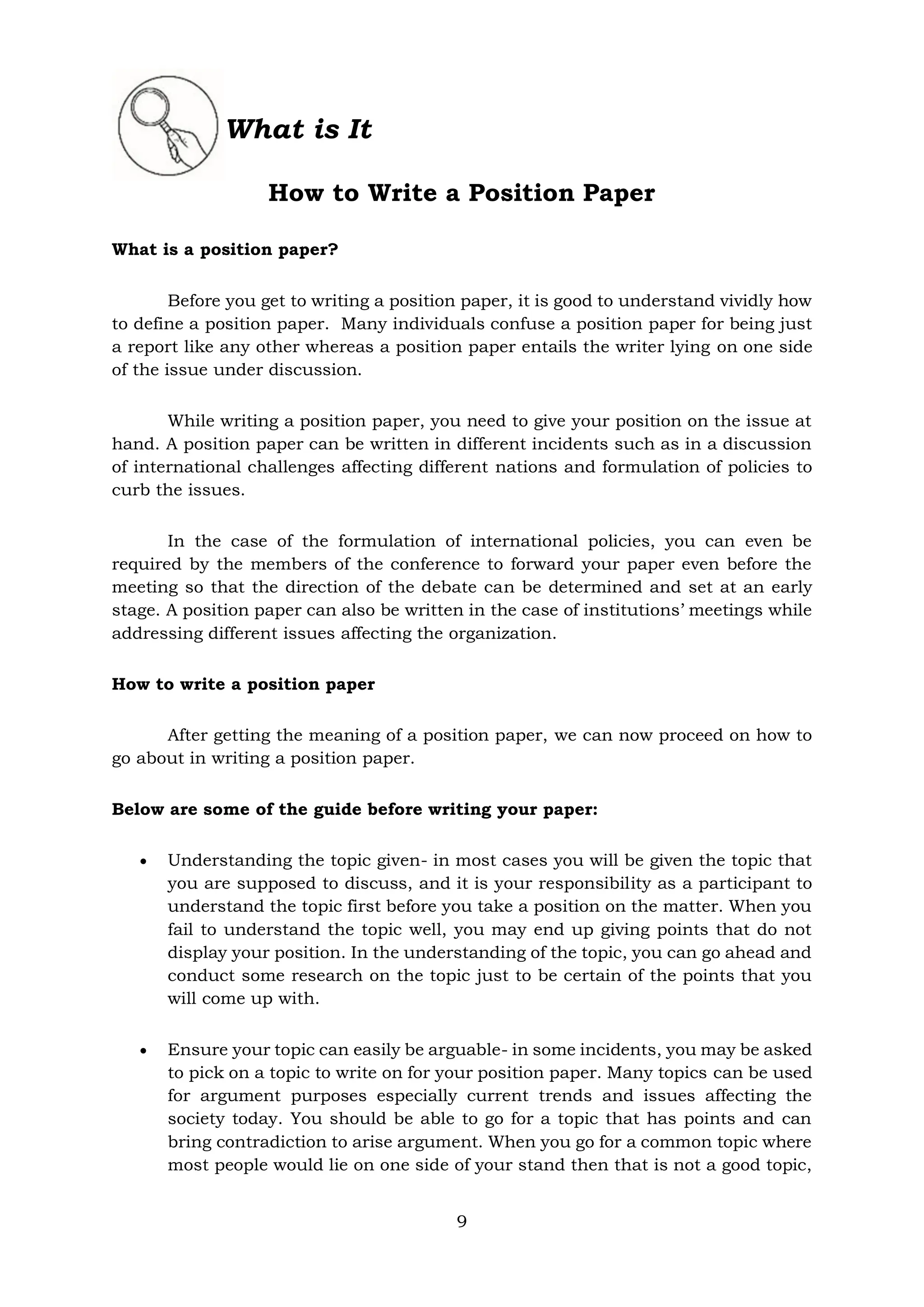 EAPP Quarter 2 – Module 3 Writing Various Kinds of Position Paper .pdf