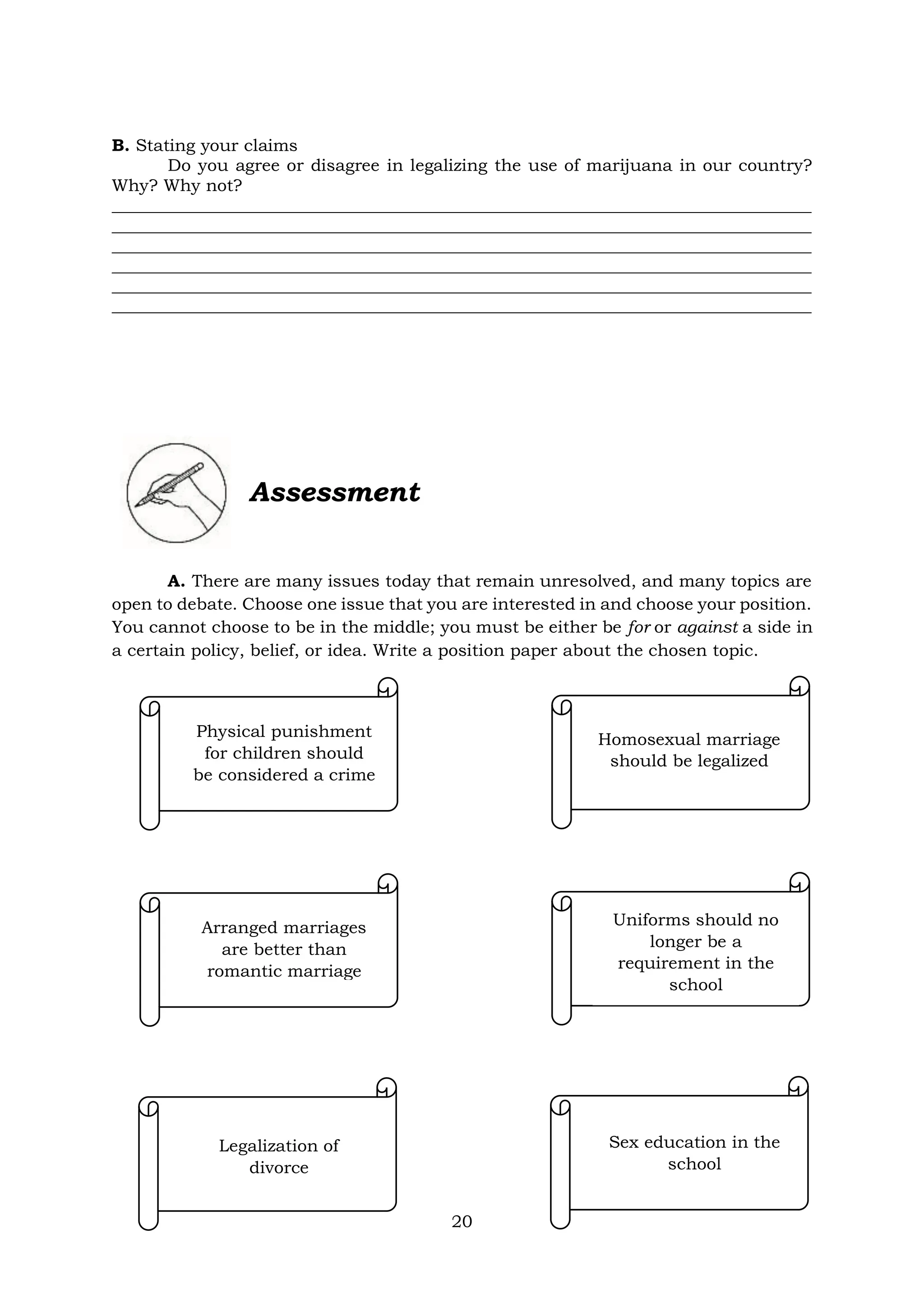 EAPP Quarter 2 – Module 3 Writing Various Kinds of Position Paper .pdf