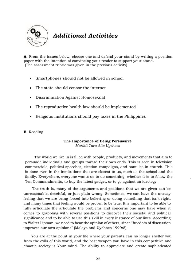 EAPP Quarter 2 – Module 3 Writing Various Kinds of Position Paper .pdf