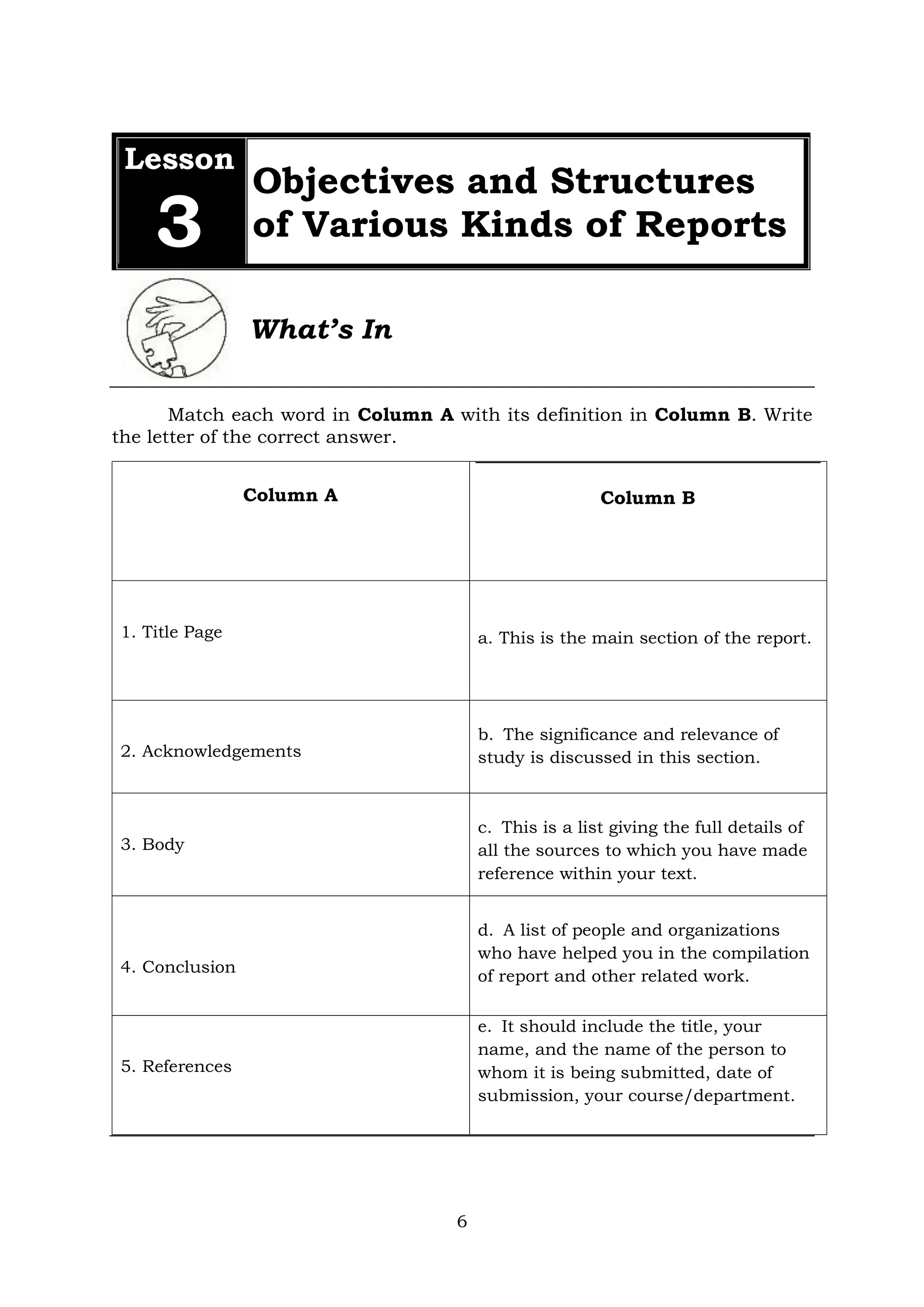 EAPP Quarter 2 – Module 4 Objectives and Structures of Various Kinds of Reports.pdf
