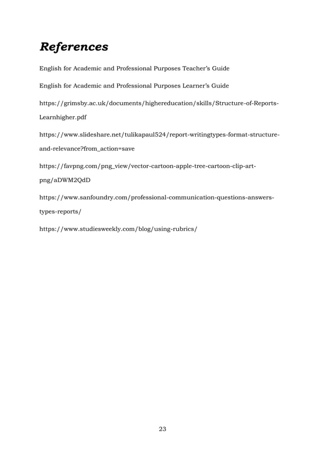 EAPP Quarter 2 – Module 4 Objectives and Structures of Various Kinds of Reports.pdf ...