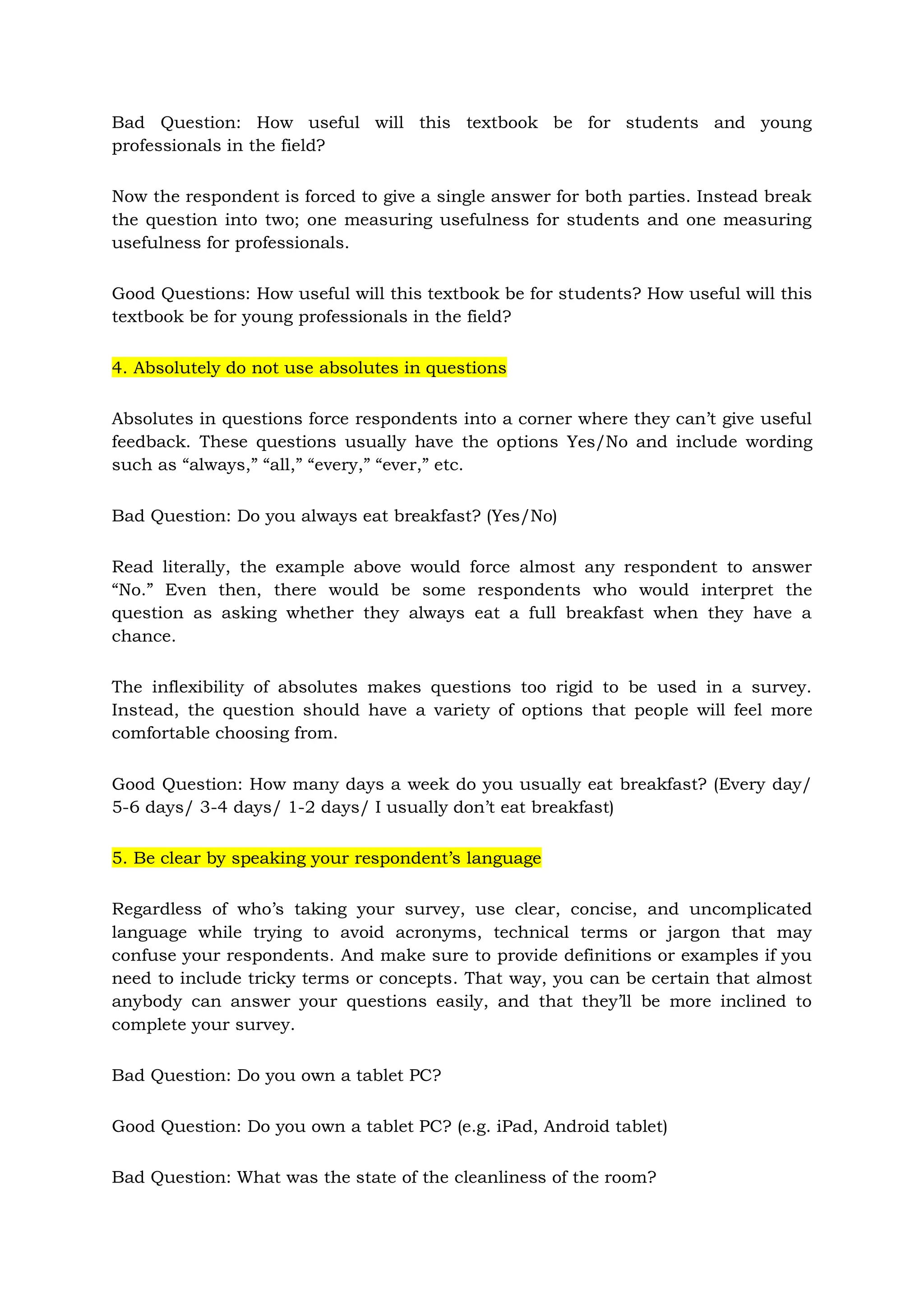 EAPP Quarter 2 – Module 5 Designing, Testing, and Revising Survey ...
