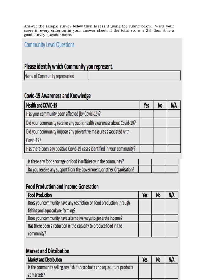 EAPP Quarter 2 – Module 5 Designing, Testing, and Revising Survey ...