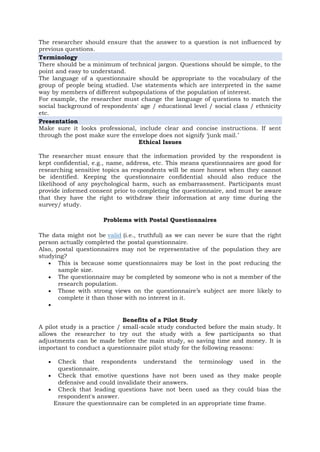 EAPP Quarter 2 – Module 5 Designing, Testing, and Revising Survey ...