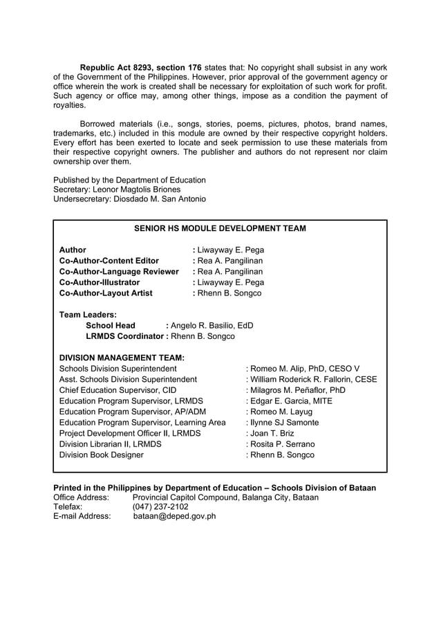 EAPP Quarter 2 – Module 5 Designing, Testing, and Revising Survey ...