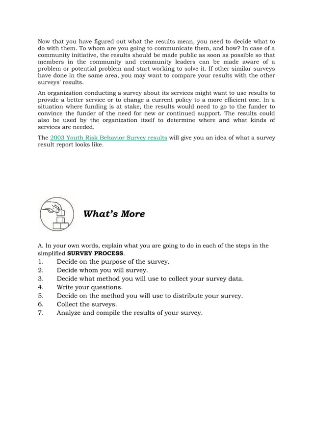 EAPP Quarter 2 – Module 6 Gathering Information from Surveys, Experiments, or Obse.pdf ...