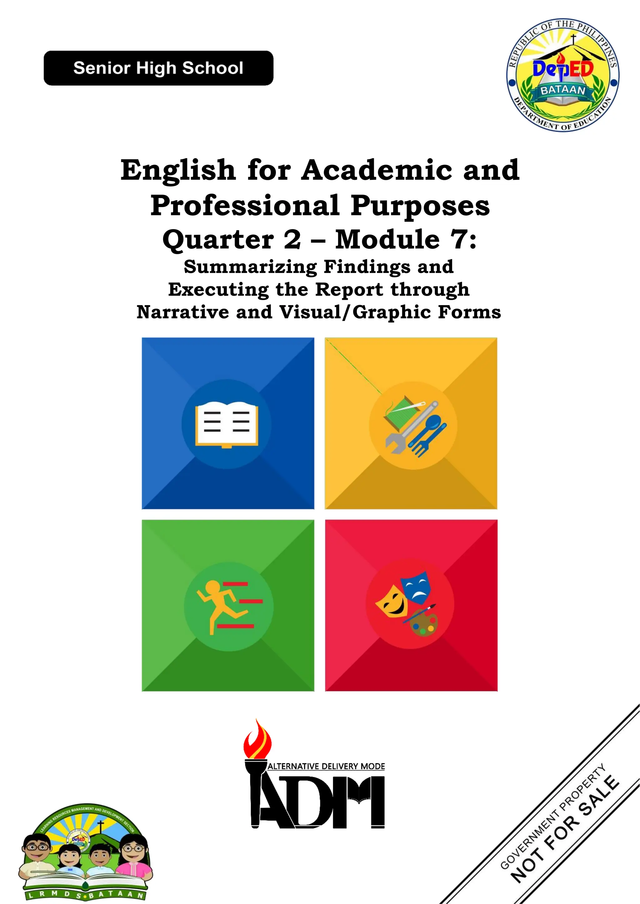 EAPP Quarter 2 – Module 7 Summarizing Findings and Executing the Report thru...pdf
