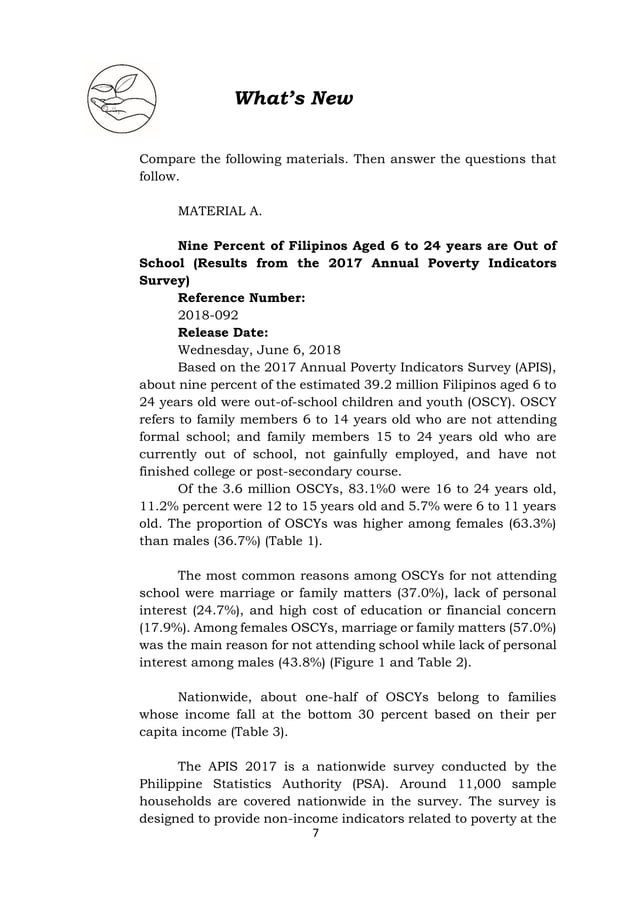 EAPP Quarter 2 – Module 7 Summarizing Findings and Executing the Report thru...pdf | Homework ...