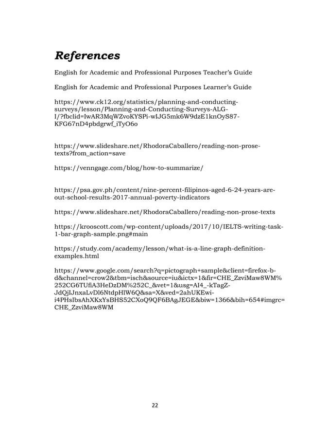 EAPP Quarter 2 – Module 7 Summarizing Findings and Executing the Report thru...pdf | Homework ...