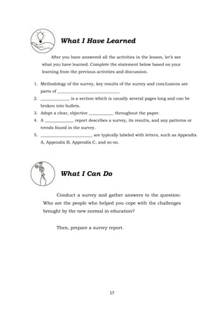 EAPP Quarter 2 – Module 8 Write Various Reports on Surveys.pdf