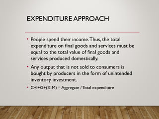 NATIONAL INCOME COMPUTATION | PPT