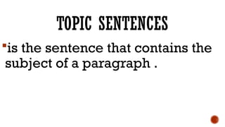 Thesis Statement in English for Academic and Professional Purposes | PPTX
