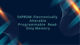 Understanding the Integration of Electrically Erasable Programmable Read-Only Memory (EEPROM ...