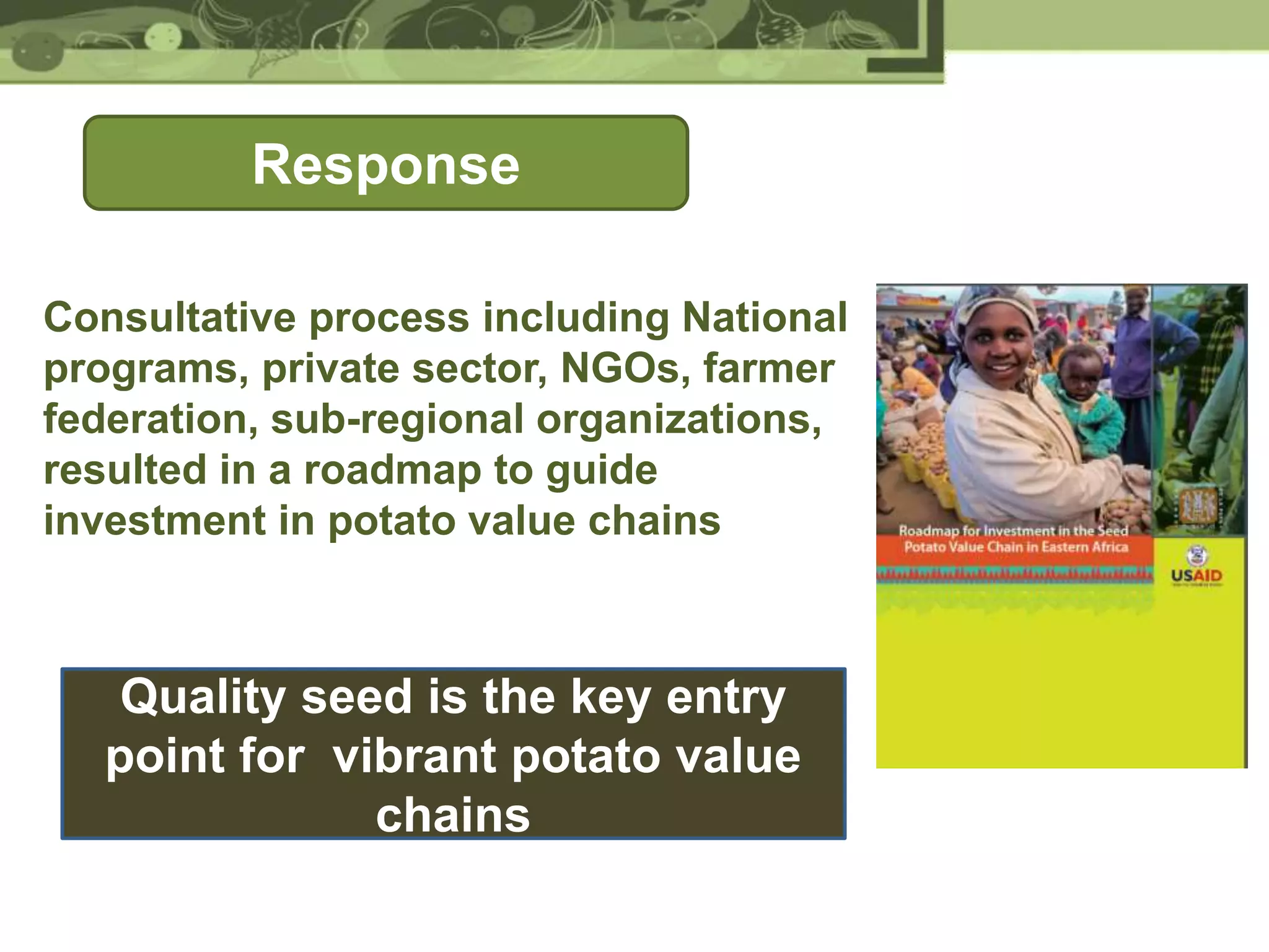 CIP’s Potato Strategy for Africa: Improving Livelihoods of Potato ...