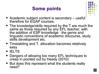 EAP - Approaches to Course Design and Methodology | PPT