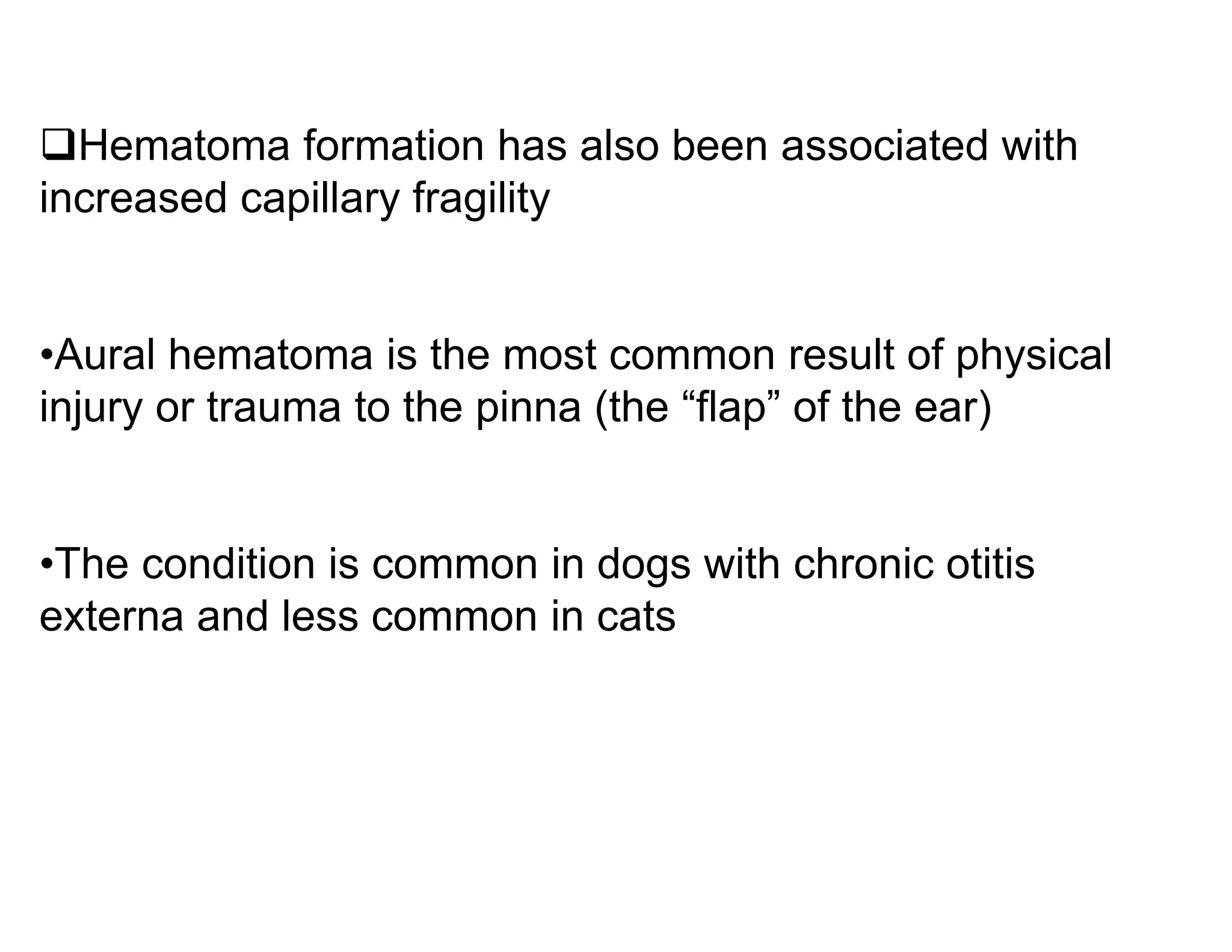 Diseases of ear in animals | PPT