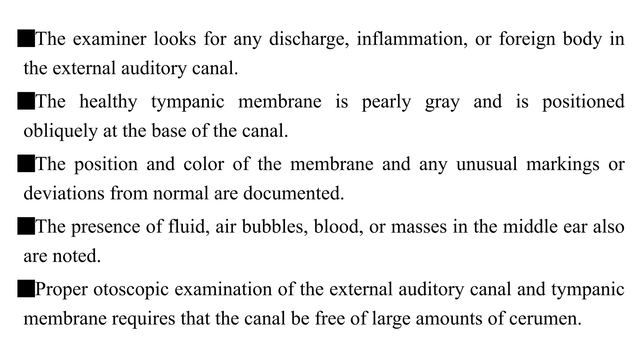 EAR ASSESSMENT | PDF