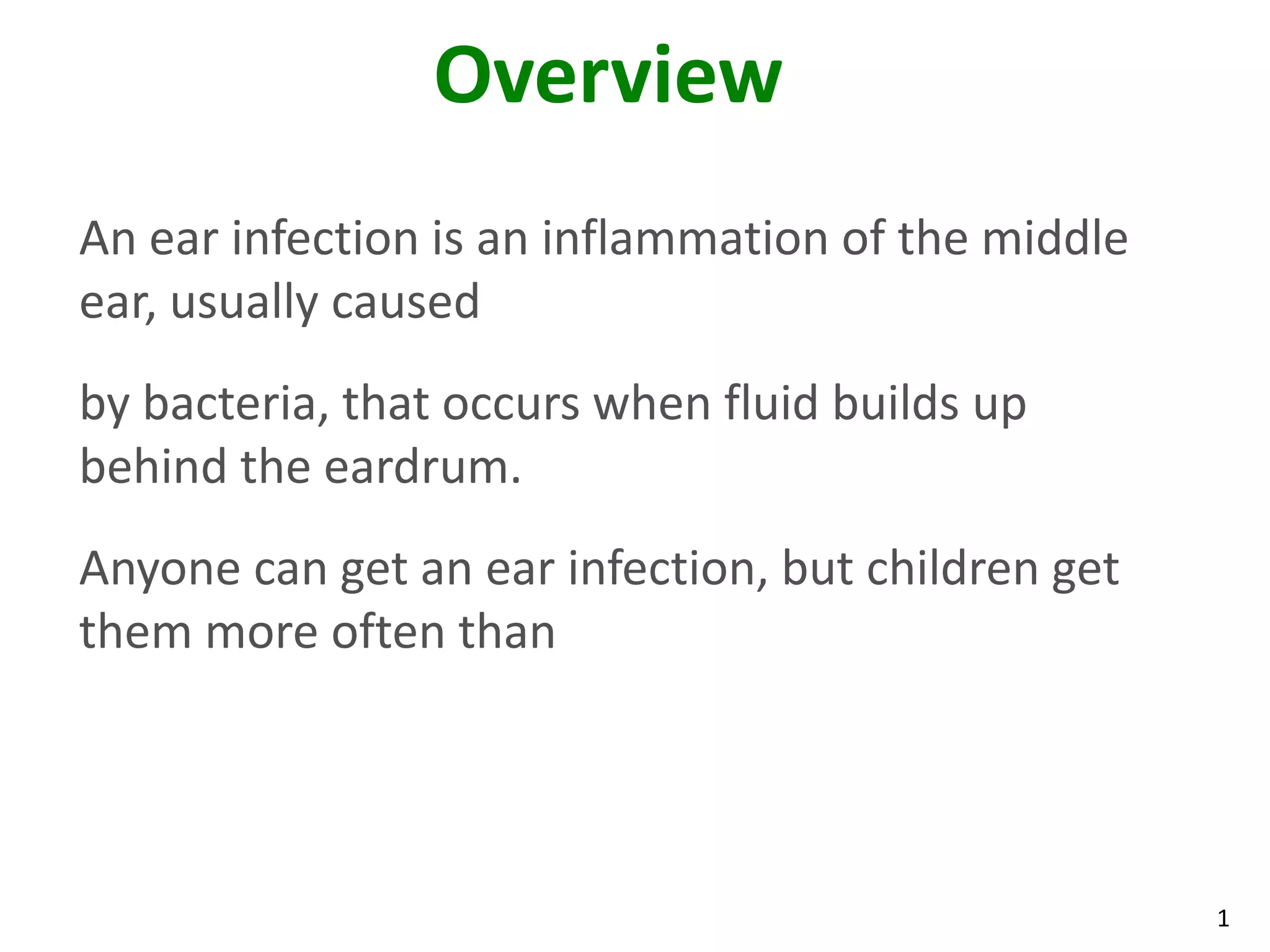 Ear Infections | PPTX