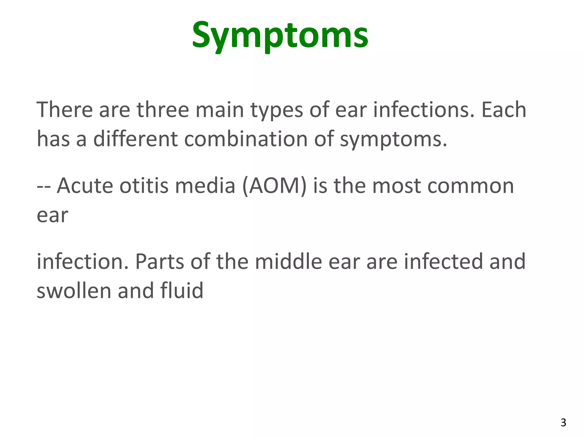Ear Infections | PPTX