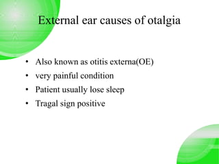 Ear Ache, persentation and management.pptx