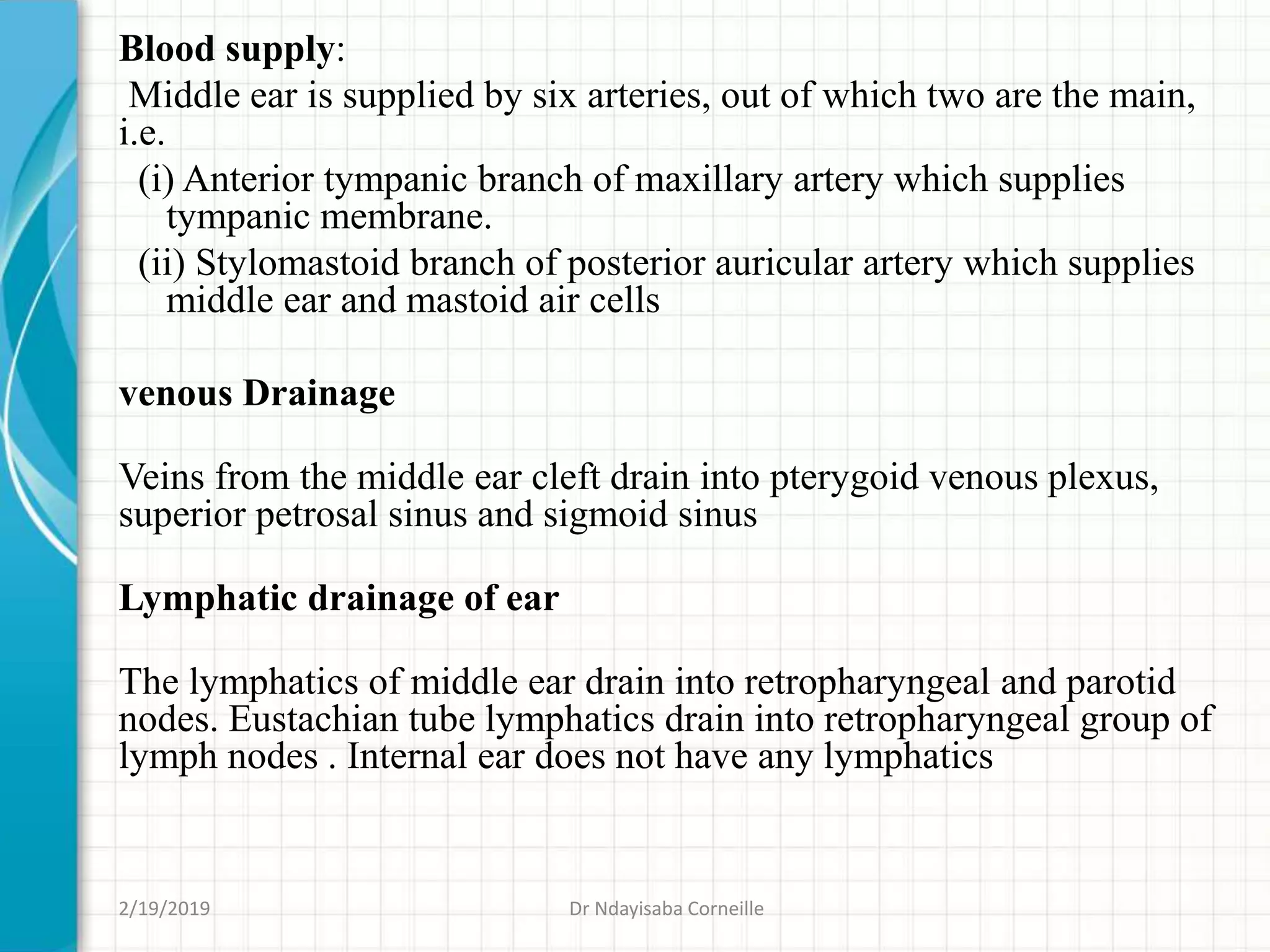Ear Anatomy | PPTX