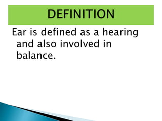 EAR ANATOMY AND PHYSIOLOGY.pptx put your ear down next to your soul and ...
