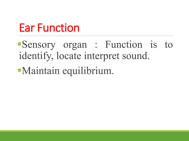 Ear assessment.pptx | Ear, Nose and Throat Conditions | Diseases and ...