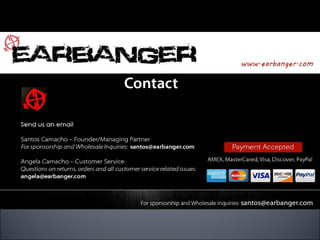 Earbanger earphones | PPT