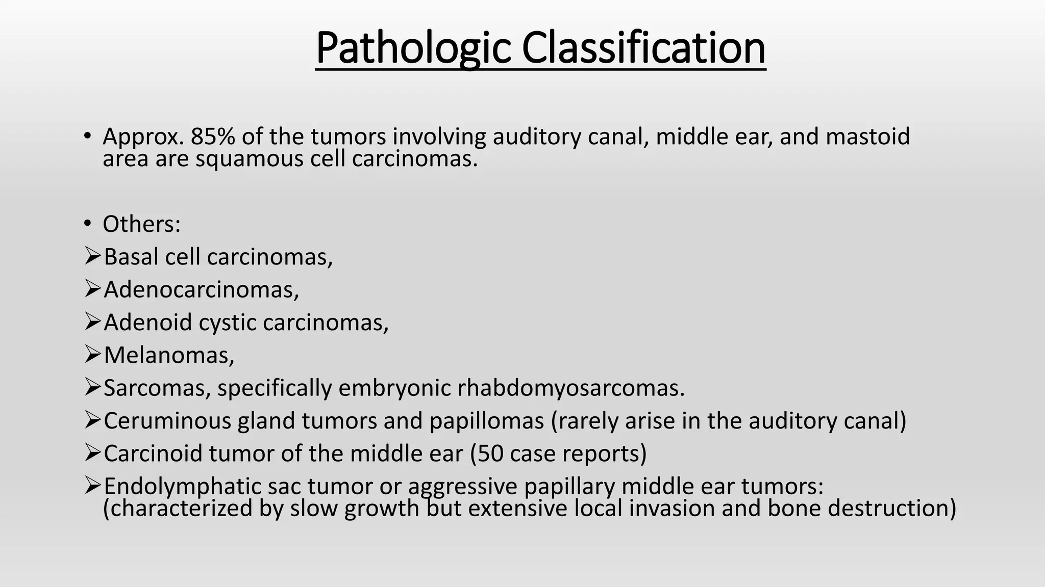 Ear carcinoma | PPTX