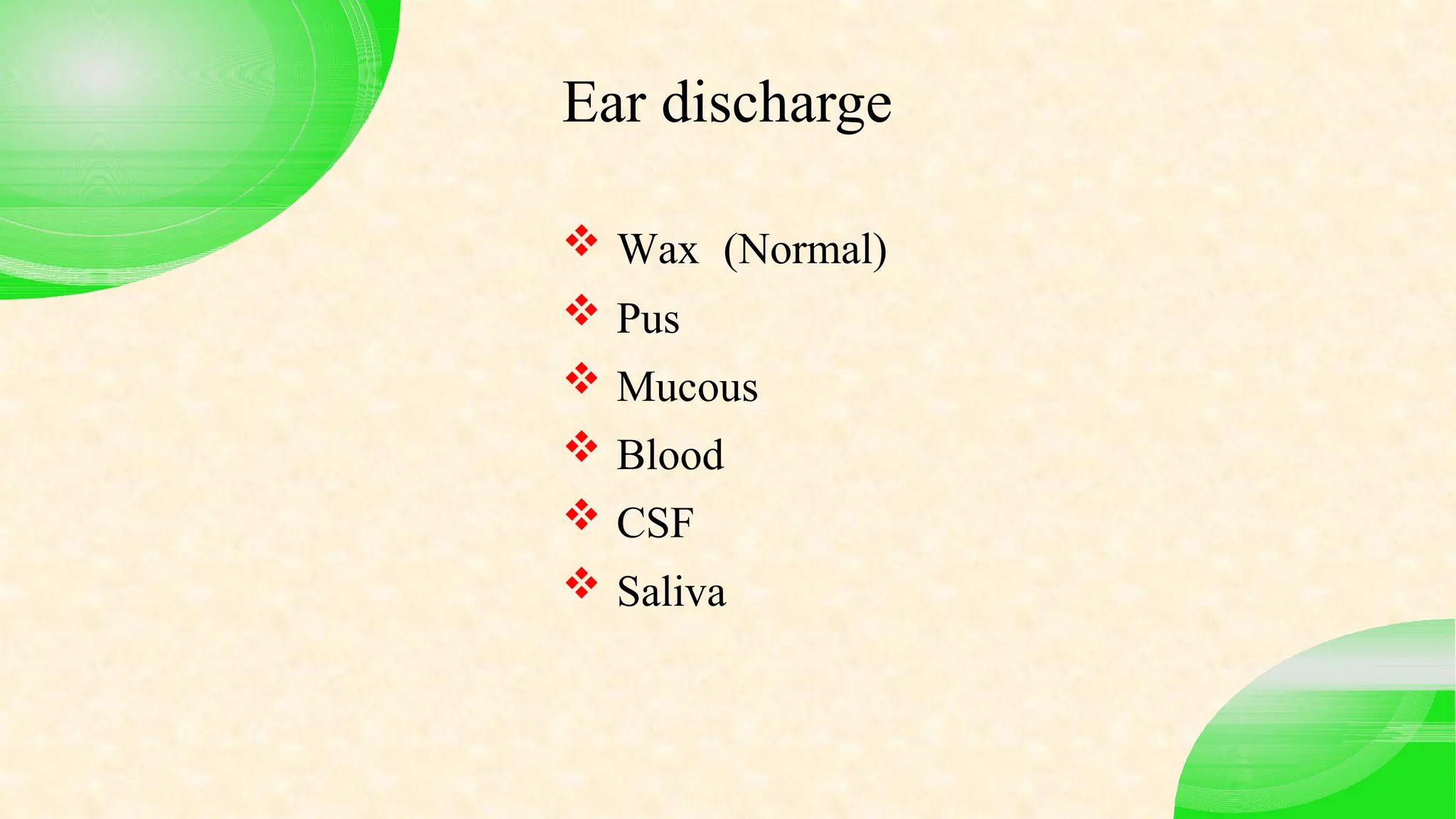 Management of Ear Discharge and otorrhoea.pptx