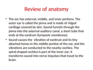 ear disorders otitis media , causes , symptoms | PPT