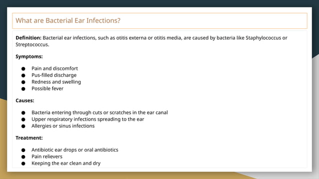 Ear Fungus vs. Bacterial Infections.pptx