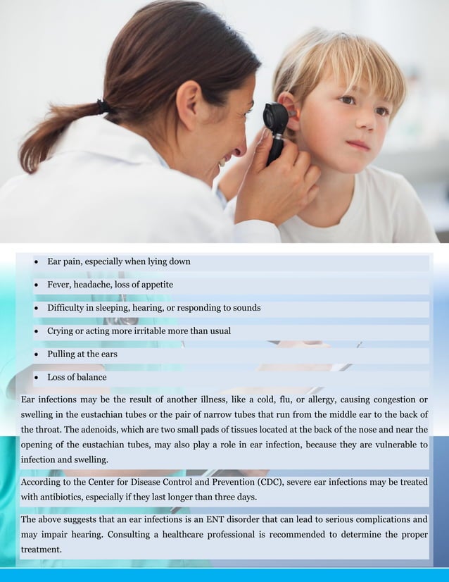 Ear Infection: One of the Most Common ENT Problems | PDF