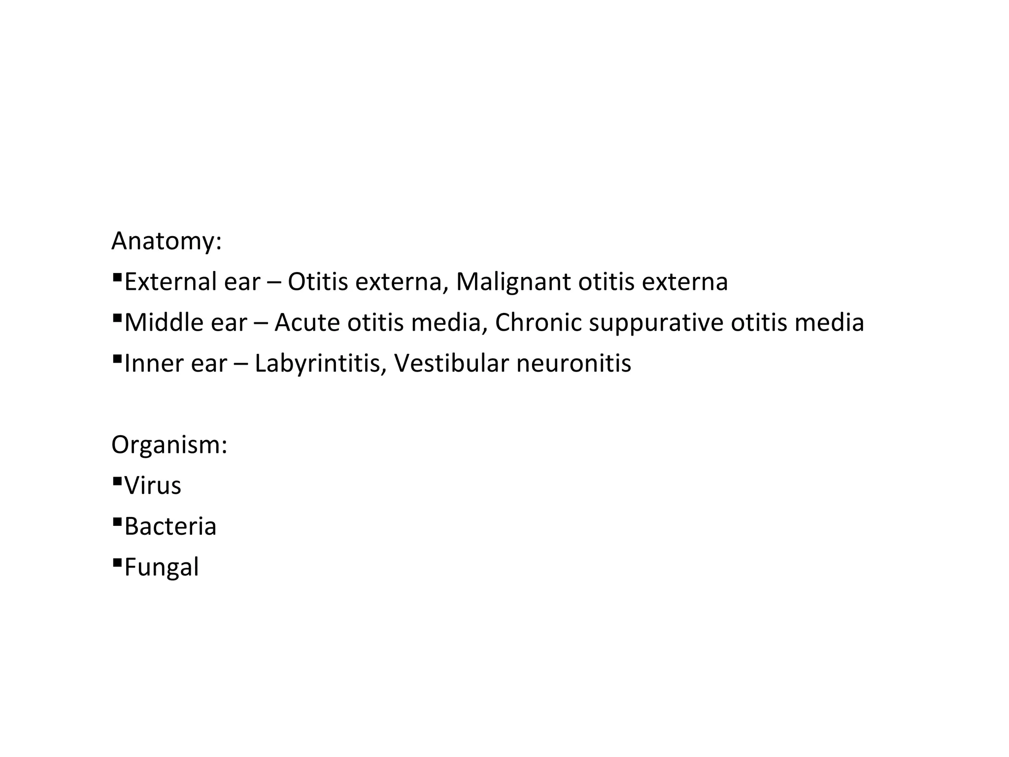 Ear infection | PPT