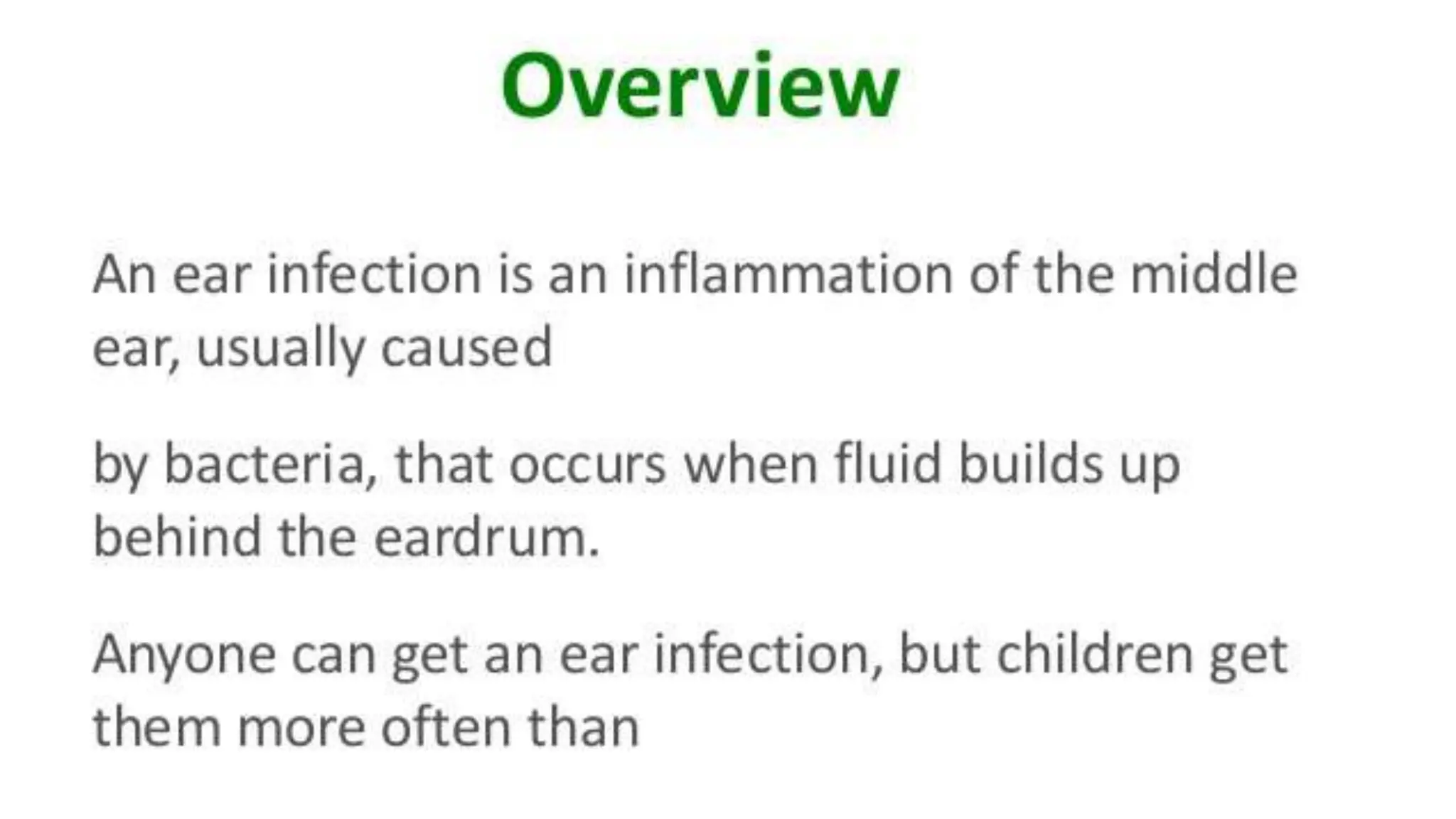 EAR INFECTIONS otitis media middle ear infection.pptx