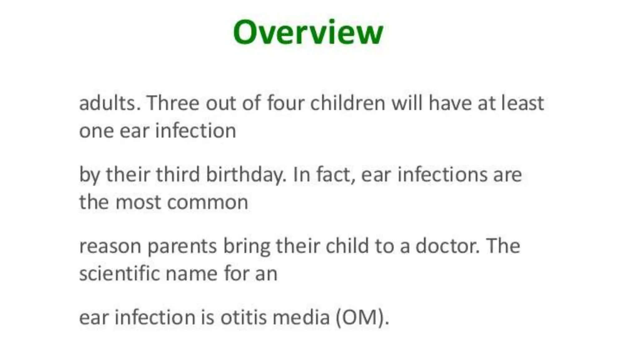 EAR INFECTIONS otitis media middle ear infection.pptx