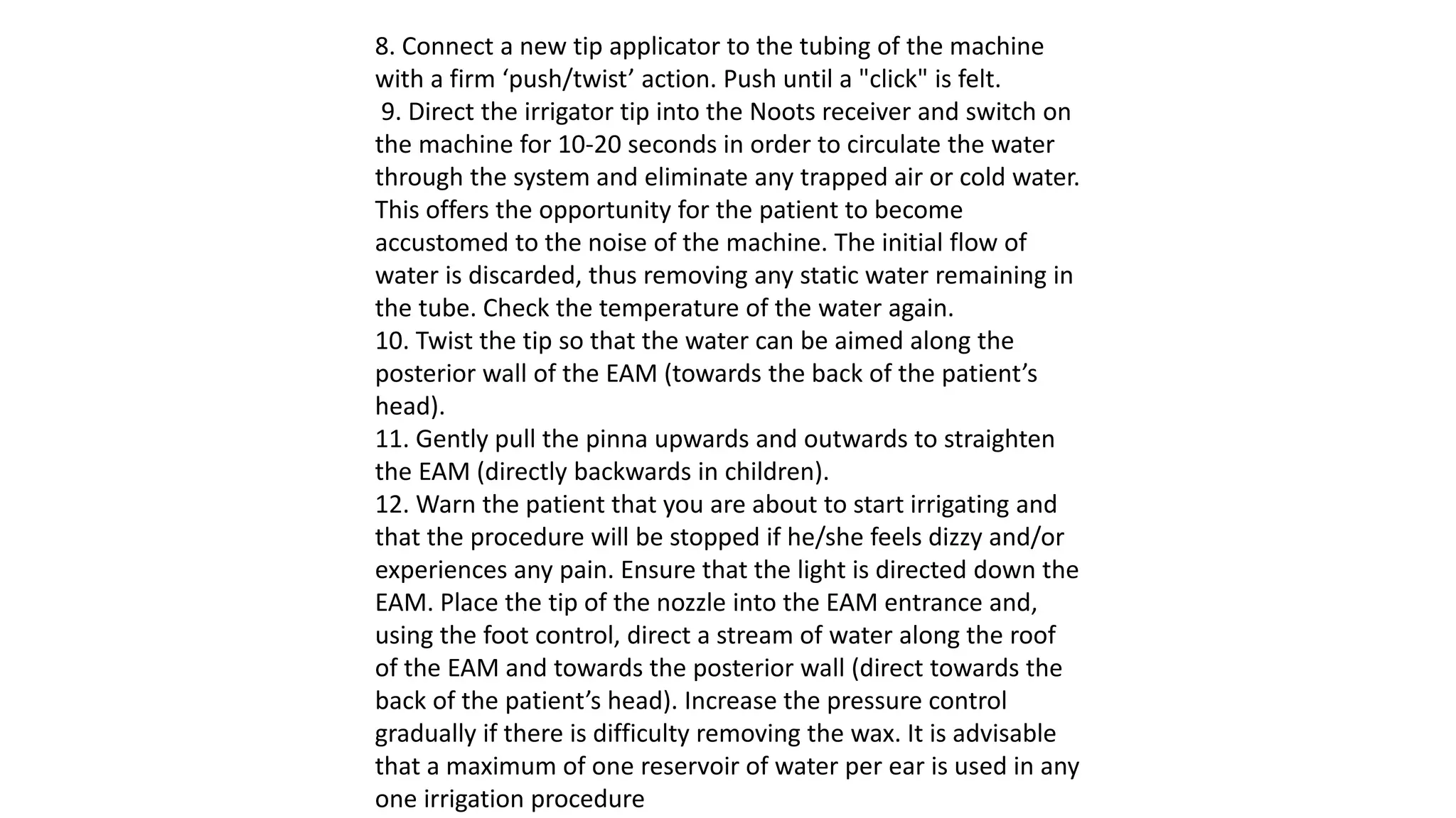 Ear irrigation and instillation of drops | PPTX