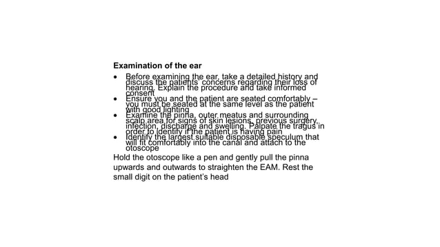 Ear irrigation and instillation of drops | PPTX
