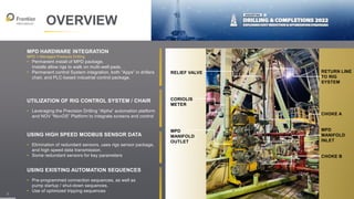 RIG INTEGRATED APPS FOR DRILLING & COMPLETIONS OPERATIONS | PPTX