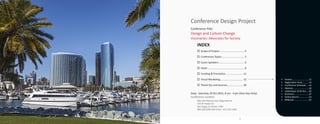 Jim Earley and Earleygraphics Design conference brochure | PPT