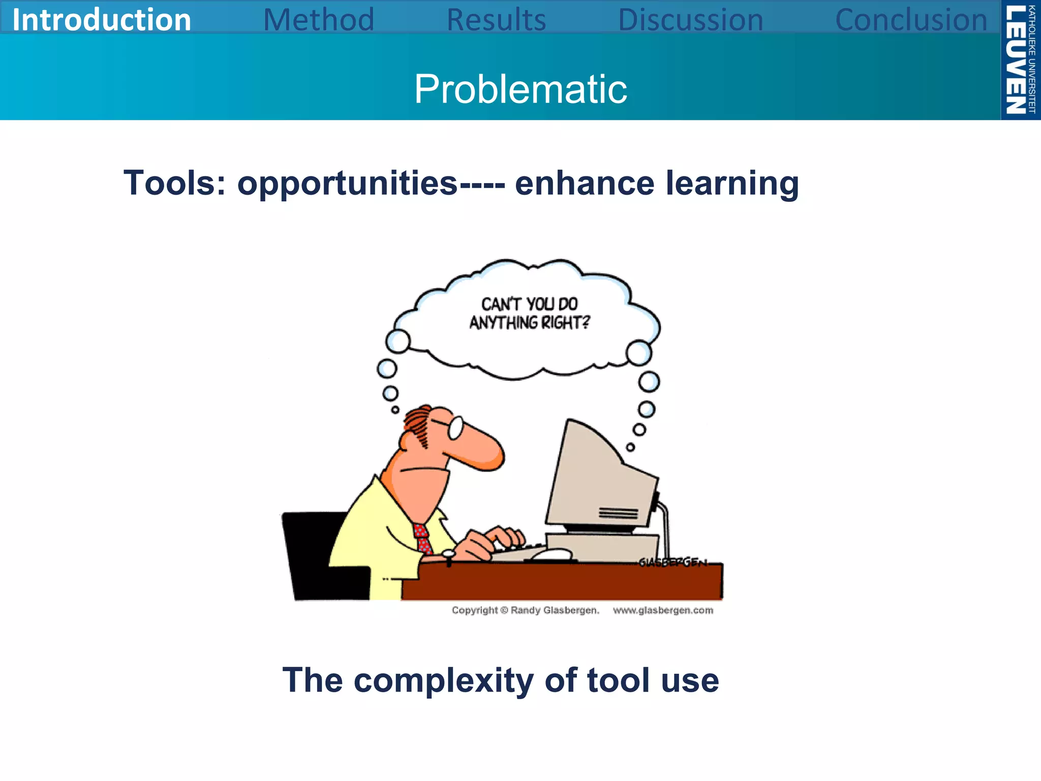 The role of perceptions on using learning tools | PPT