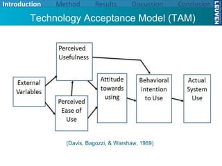 The role of perceptions on using learning tools | PPT