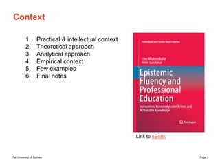 Learning as construction of actionable concepts: A multimodal blending ...