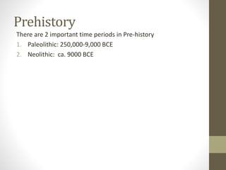 Earliest human-societies | PPTX