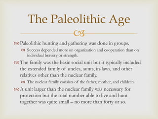 Earliest Human Societies | PPTX