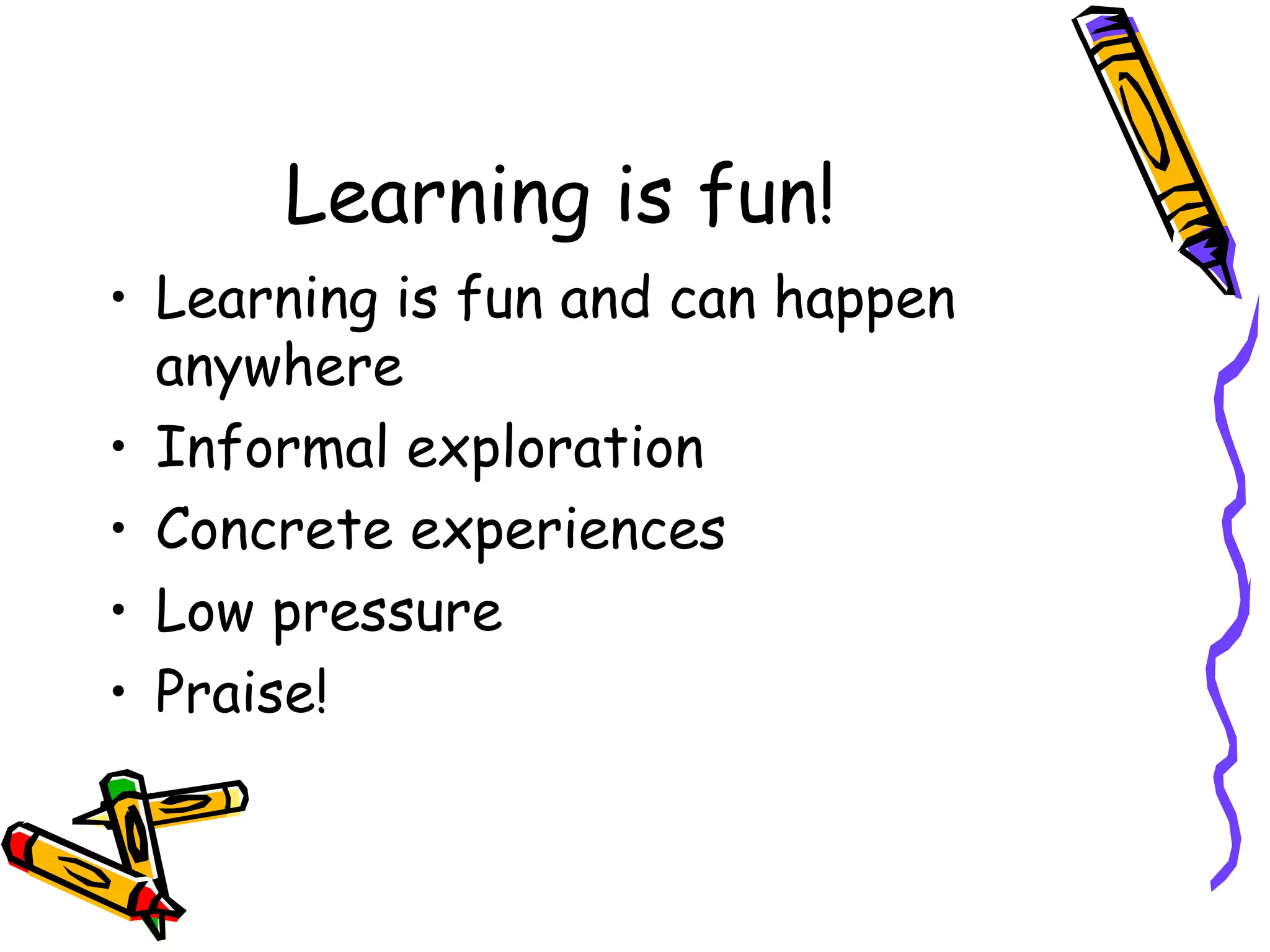 Early Learning at Home | PPT